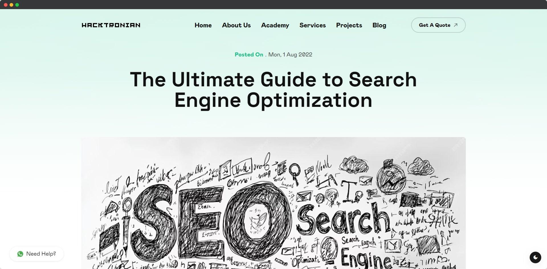 The Ultimate Guide to Search Engine Optimization