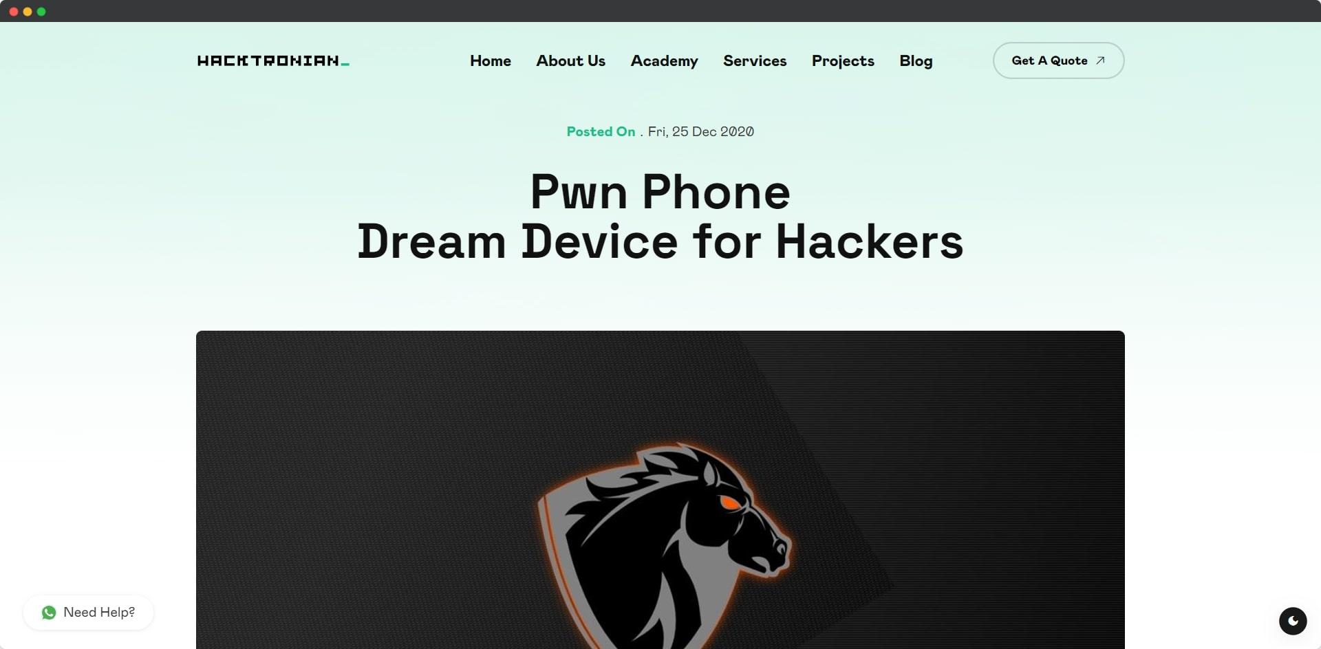 Pwn Phone - Dream Device for Hackers