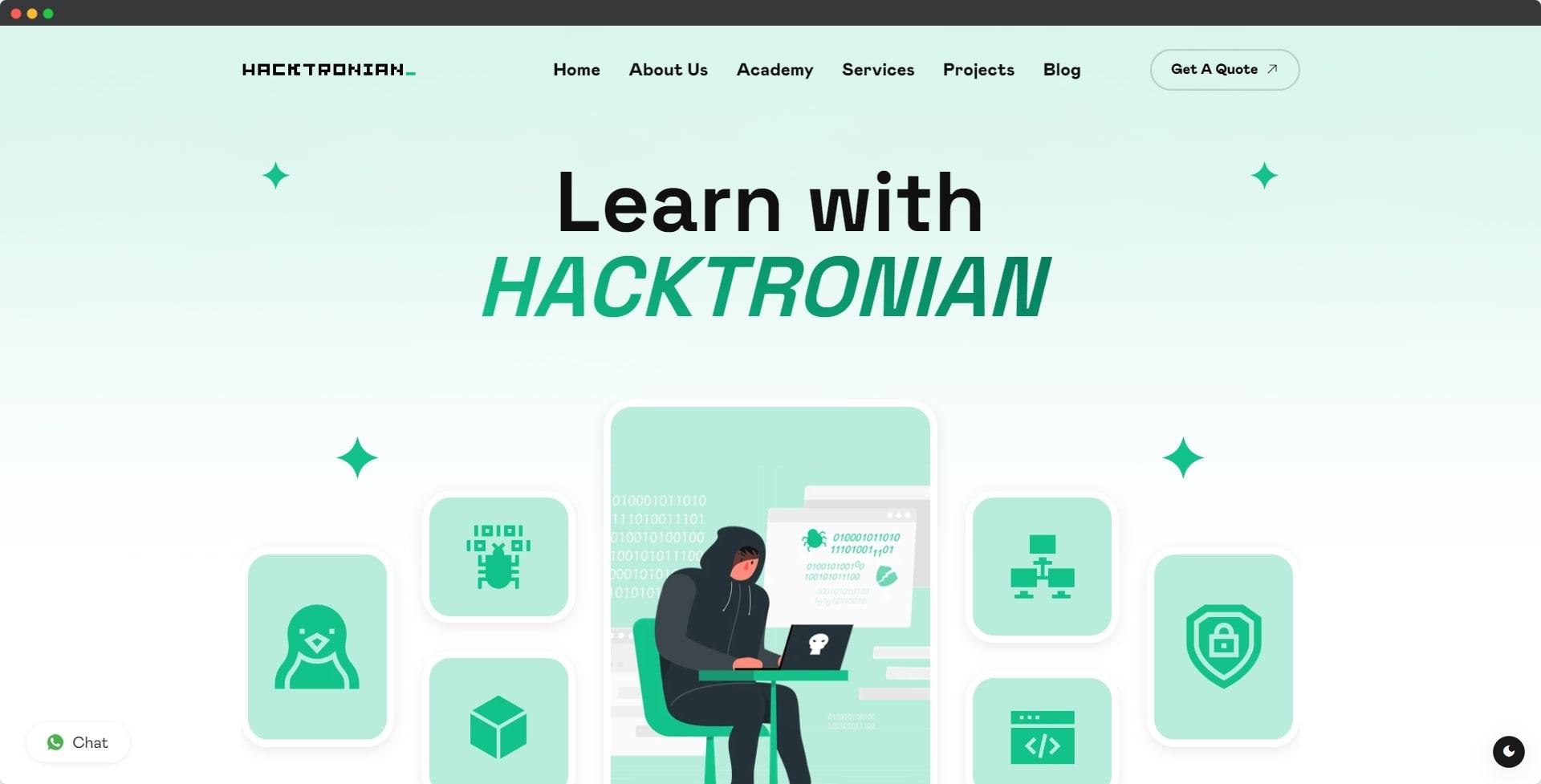 Learn with Hacktronian