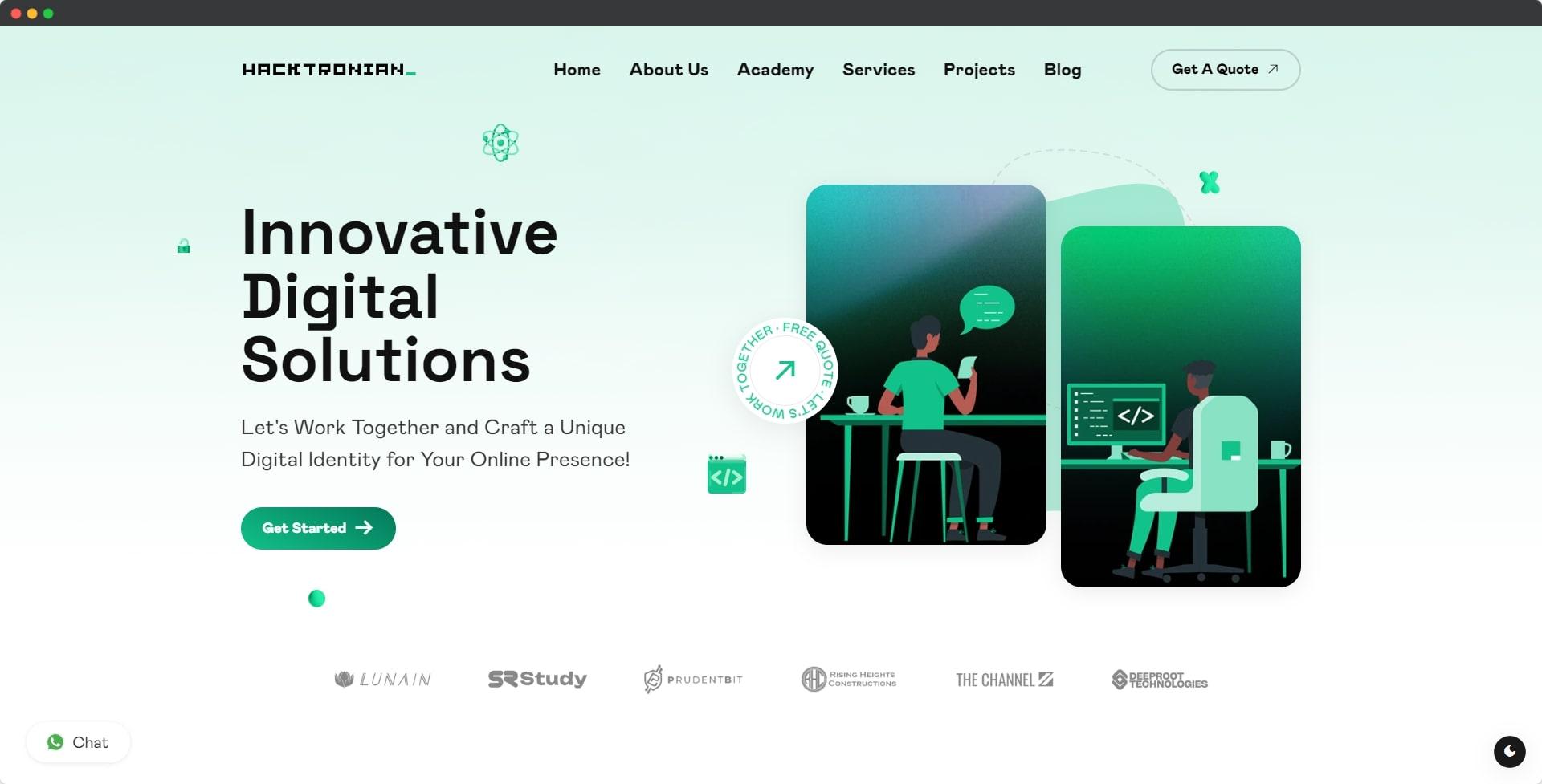 Hacktronian - One-Stop Solution For All Your Digital Needs