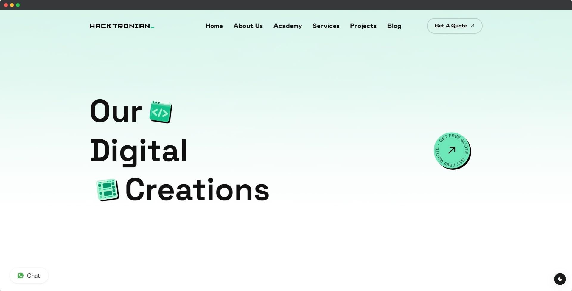 Our Digital Creations - Hacktronian