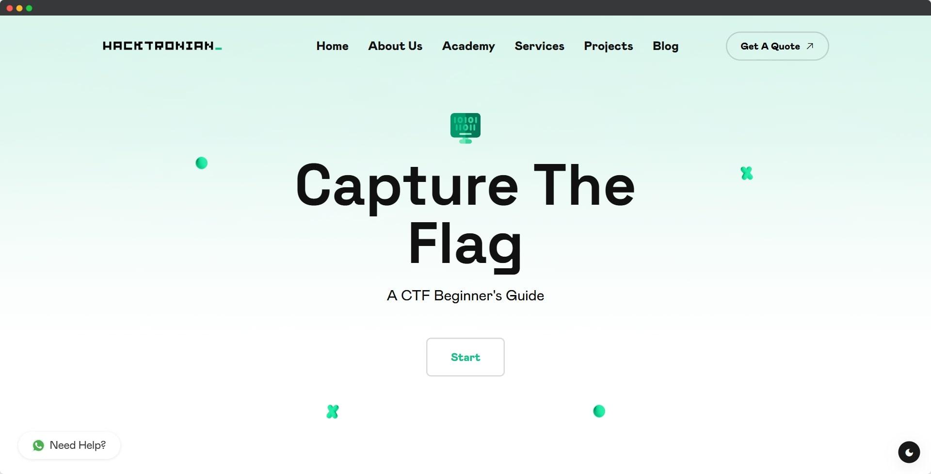 Capture The Flag: A CTF Beginner's Guide - HACKTRONIAN