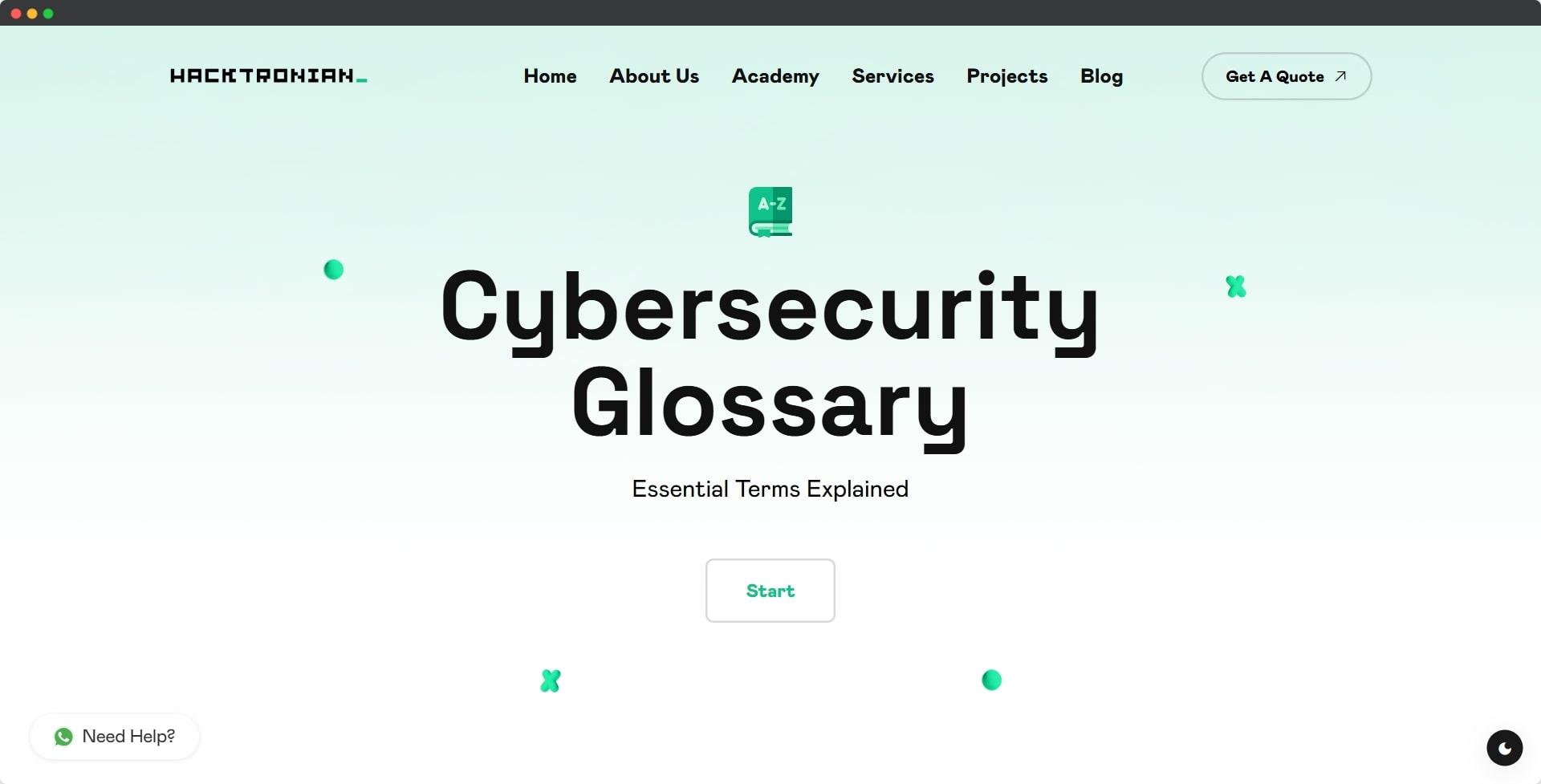 Cybersecurity Glossary: Essential Terms Explained - HACKTRONIAN